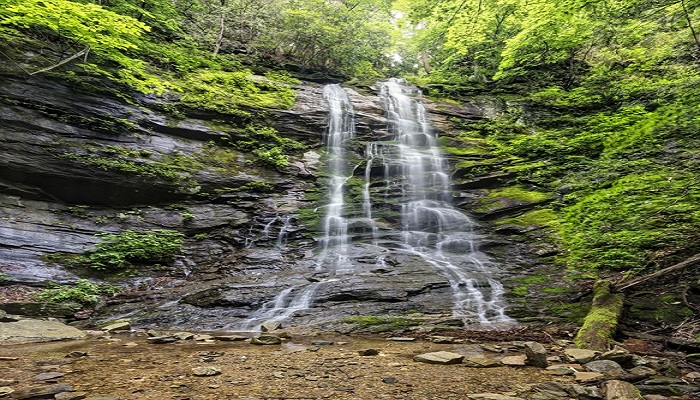 Hike A Short Easy Trail To See Sill Branch Falls In Erwin, Tennessee