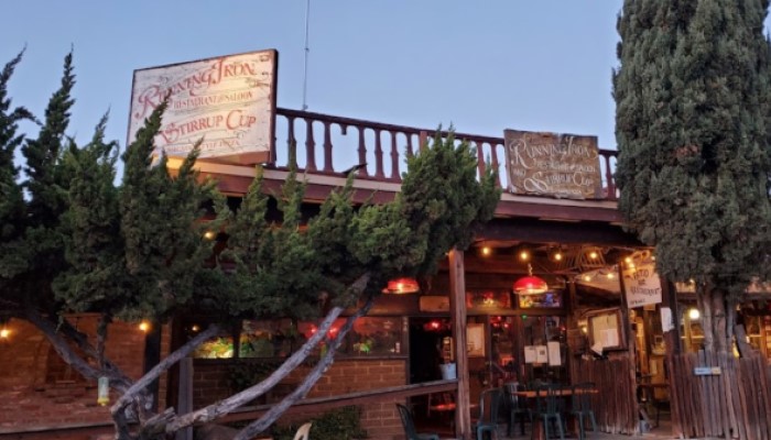The Running Iron Restaurant and Saloon Is Rustic And Delicious