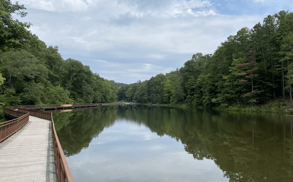 Lake Vesuvius: Scenic Ohio Trail That Feature A Beautiful Lake