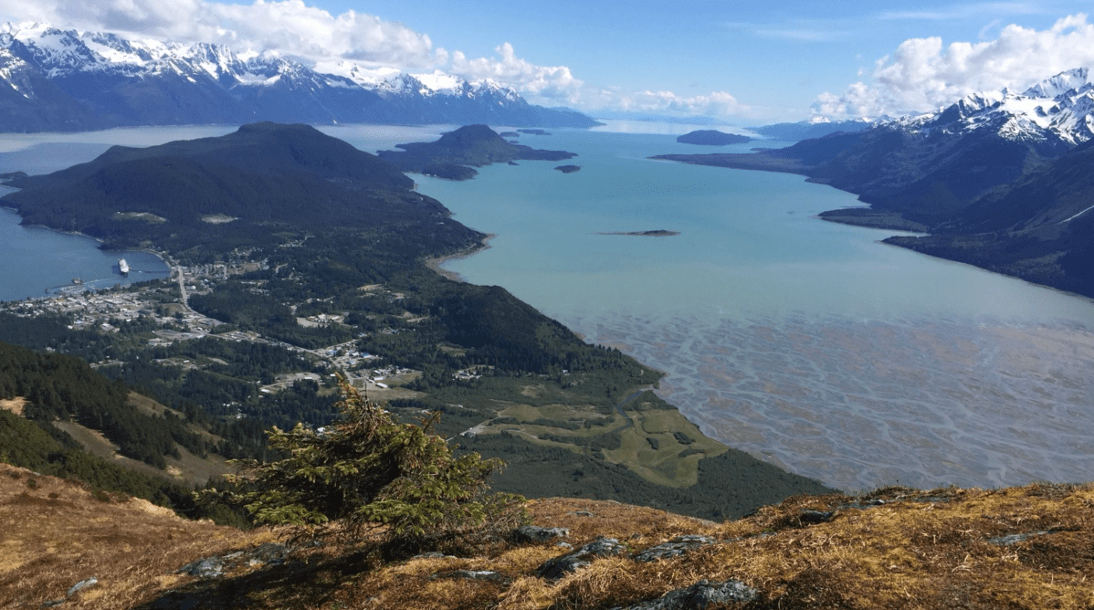 Hike To An Alaska Overlook That’s Like Standing On Top Of The World