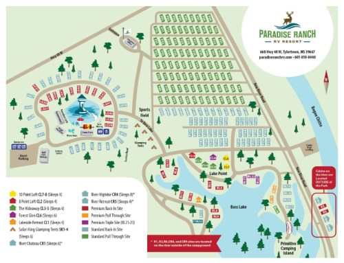 Discover Paradise Ranch RV Resort in Mississippi
