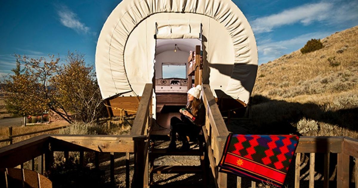 Channel Your Inner Pioneer When You Spend The Night At This Covered ...