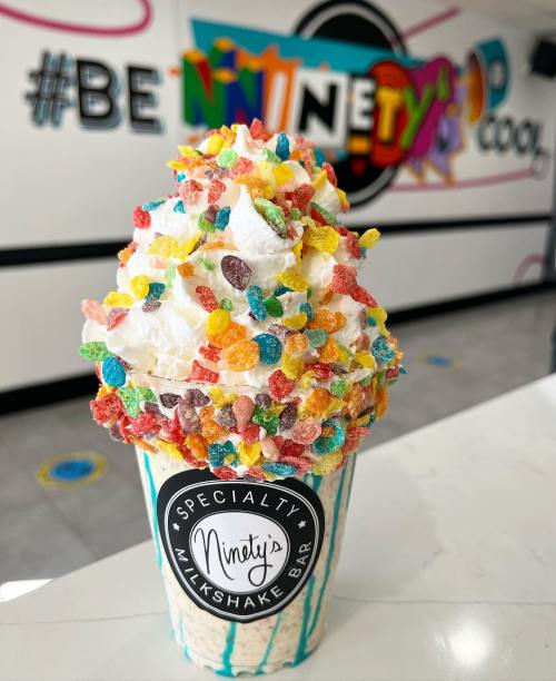 Ninety's Is An Outrageously Good Milkshake Bar In North Carolina