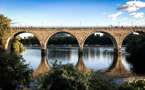 The Stone Arch Bridge In Minneapolis Is A Feat Of Engineering