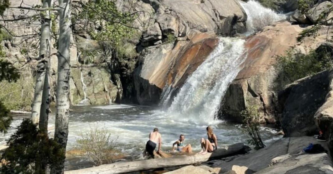 This Tiered Waterfall And Swimming Hole In Wyoming Must Be On Your ...