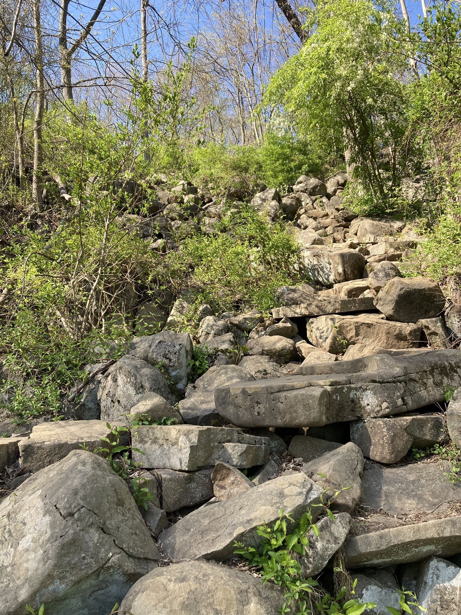 Climb A Natural Rock Staircase Into The Clouds On The Summit Trail In ...