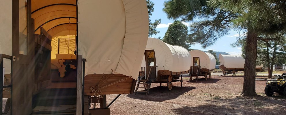 Channel Your Inner Pioneer When You Spend The Night At This Covered ...