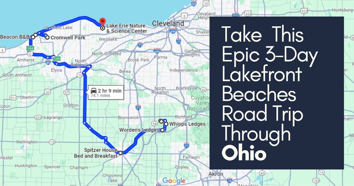 Spend Three Days Stretched Out On Three Lakefront Beaches On This ...