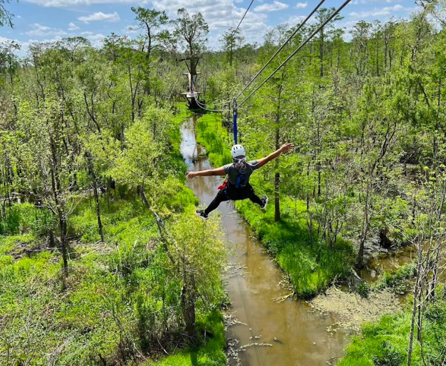 Zip NOLA Is A Unique Adventure Park In Louisiana
