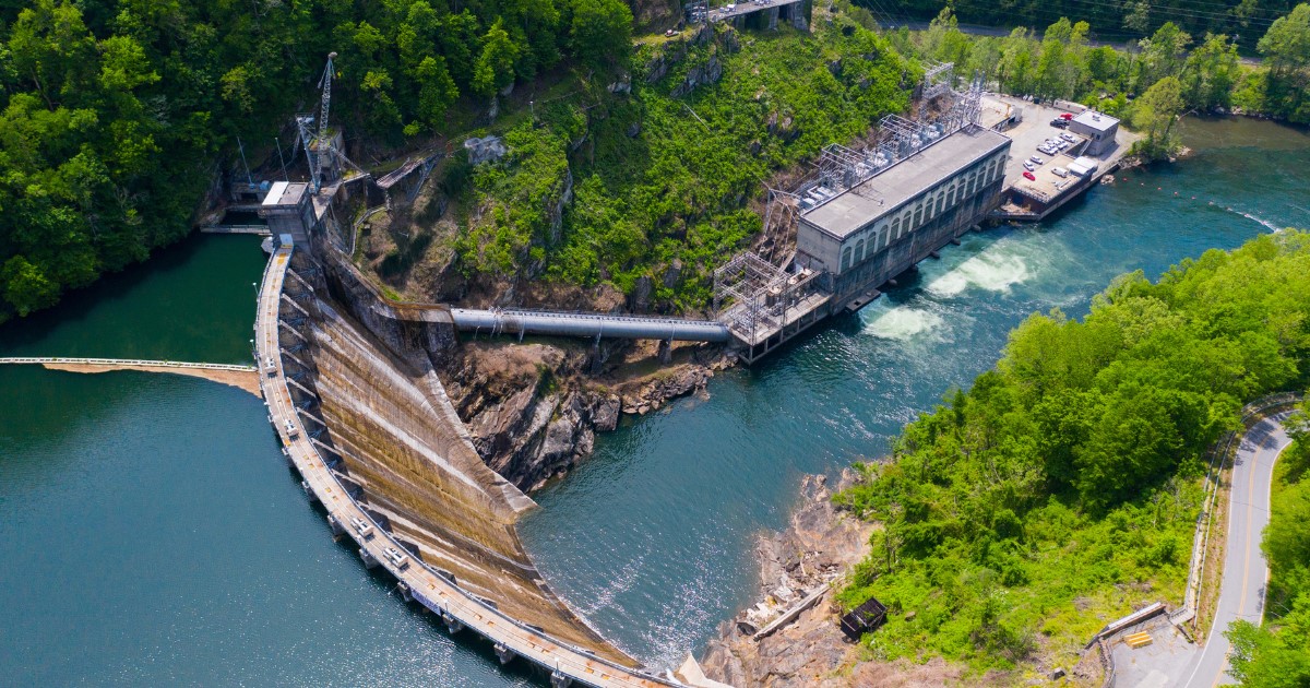 The Cheoah Dam: One Of The Tallest Dams In North Carolina