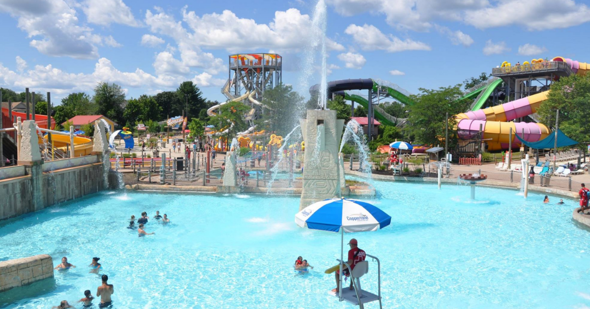 Six Flags New England Is Both A Water And Amusement Park
