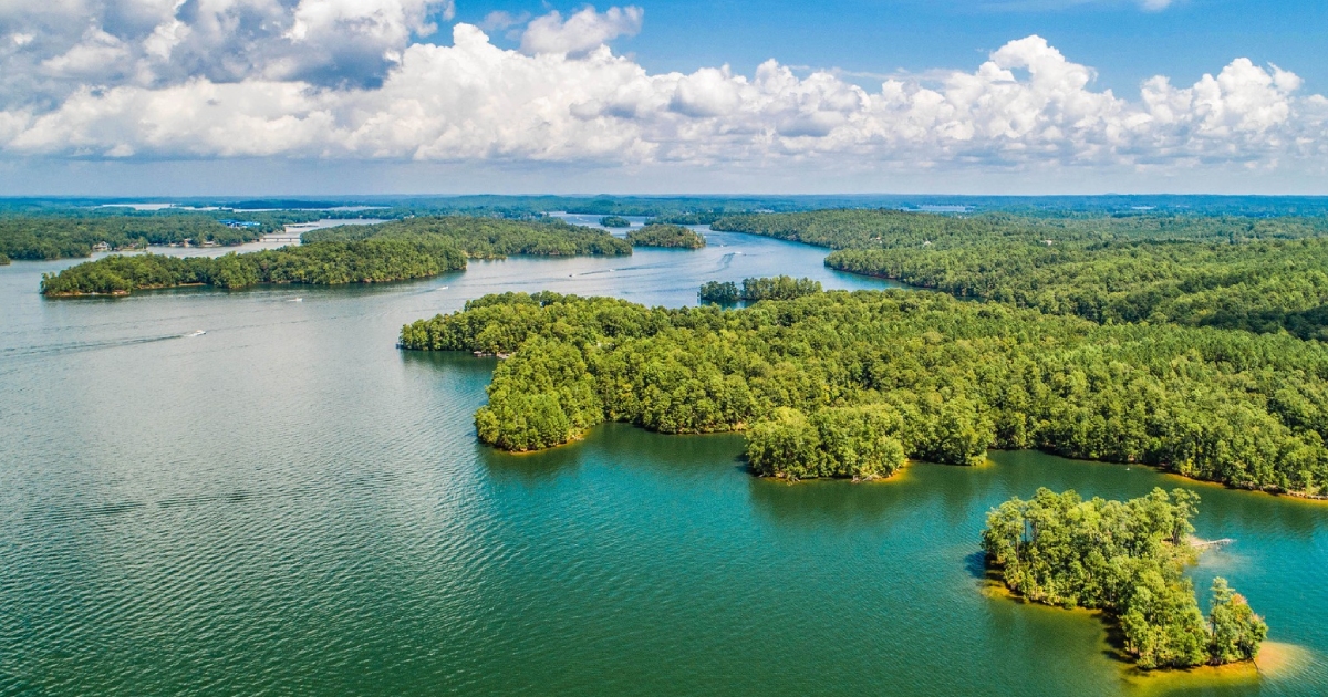 Once The Largest Man-Made Lake In The World, Alabama’s Lake Martin Was ...