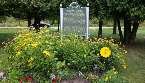 Norway Spring In Norway Michigan Is A Mystical Freshwater Spring