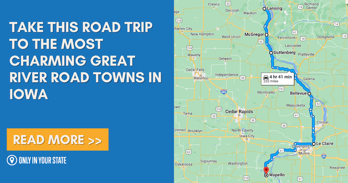 Visit These Six Towns While Driving Iowa's Great River Road