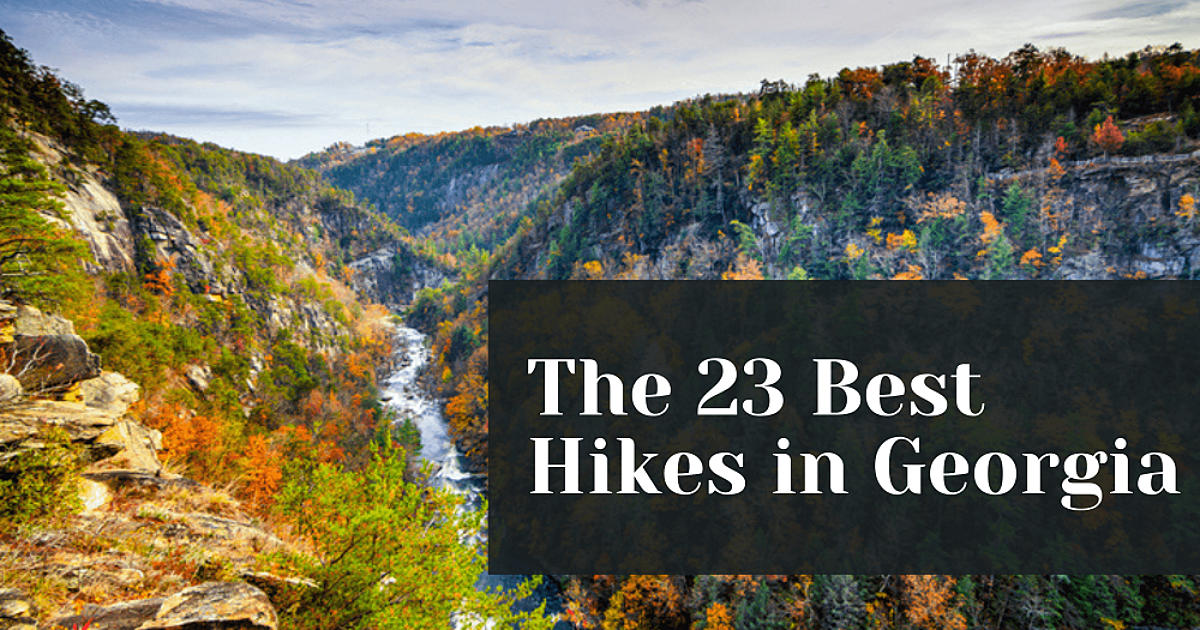 The 23 Best Trails in Georgia - Top-Rated Hikes For All Skill Levels