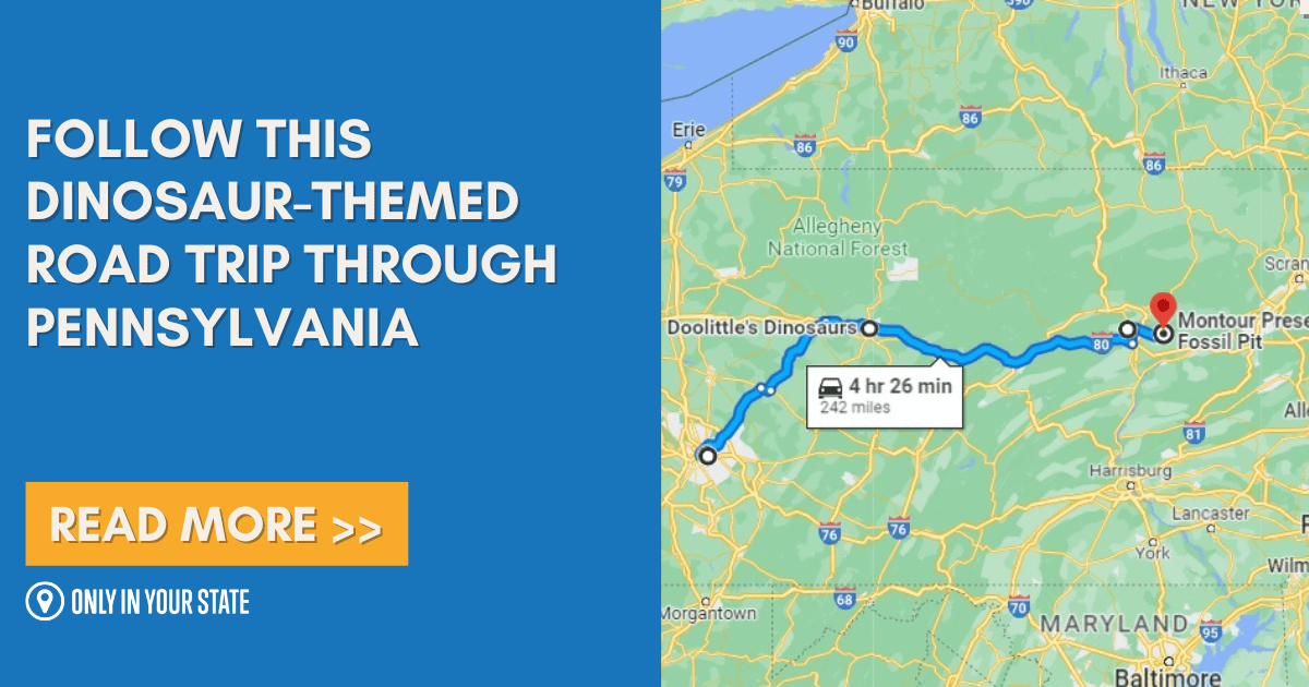 Follow Dinosaur-Themed Road Trip Through Pennsylvania