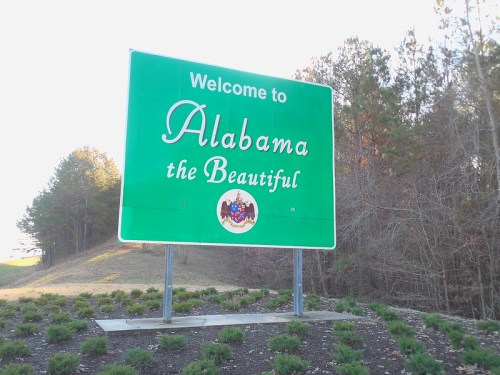 A Welcome To Alabama: Alabama The Beautiful Sign Is The Best