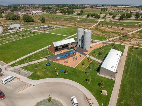 Twin Silo Park In Colorado Is A Dreamy Barn-Themed Playground