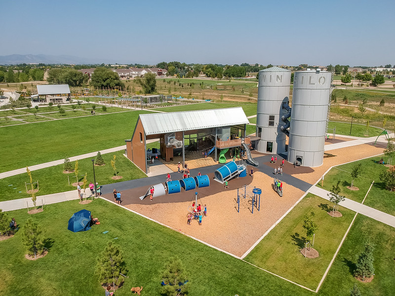 Twin Silo Park In Colorado Is A Dreamy Barn-Themed Playground