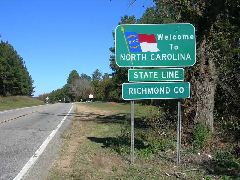The Best Sight In The World: A Welcome To North Carolina Sign