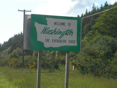 The Best Sight In The World: A Welcome To Washington Sign
