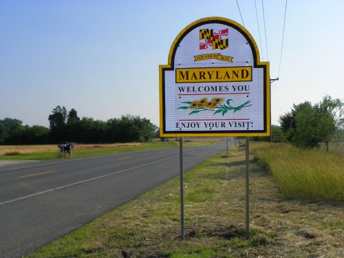 Welcome To Maryland Sign: The Best Sign In The World