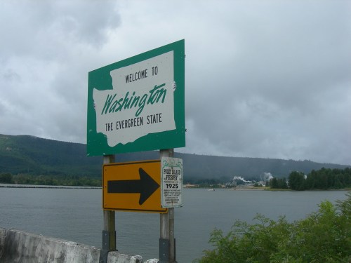 The Best Sight In The World: A Welcome To Washington Sign