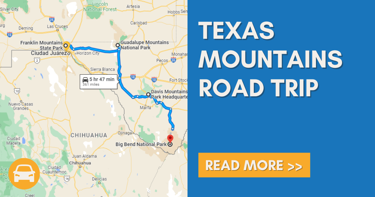 Take A 6-Hour Road Trip To The Most Beautiful Mountains In Texas