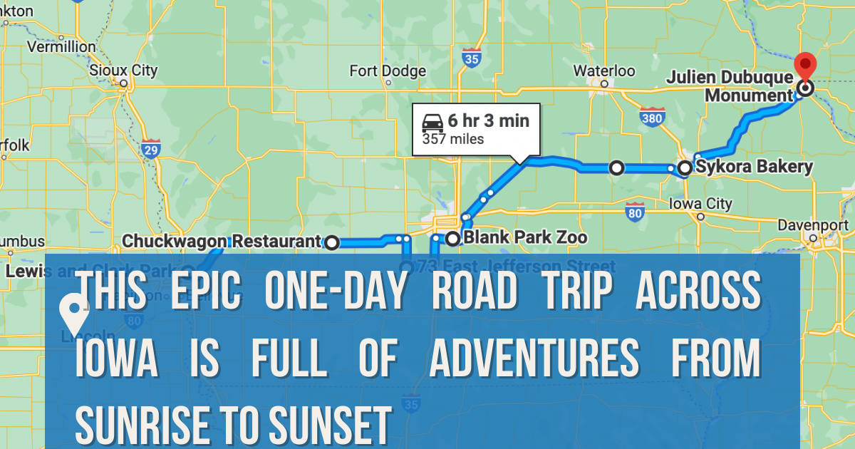 This Epic One-Day Road Trip Across Iowa Is Full Of Adventures From ...
