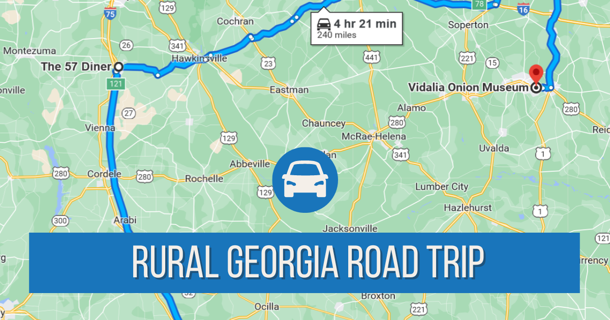 This Rural Road Trip In Georgia Will Take You To Some Gems