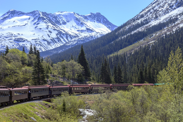 Take A Ride On A Mountain Train In Alaska This Summer