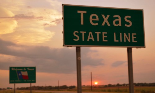 The "Welcome To Texas" Sign Is The Best Sight In The World