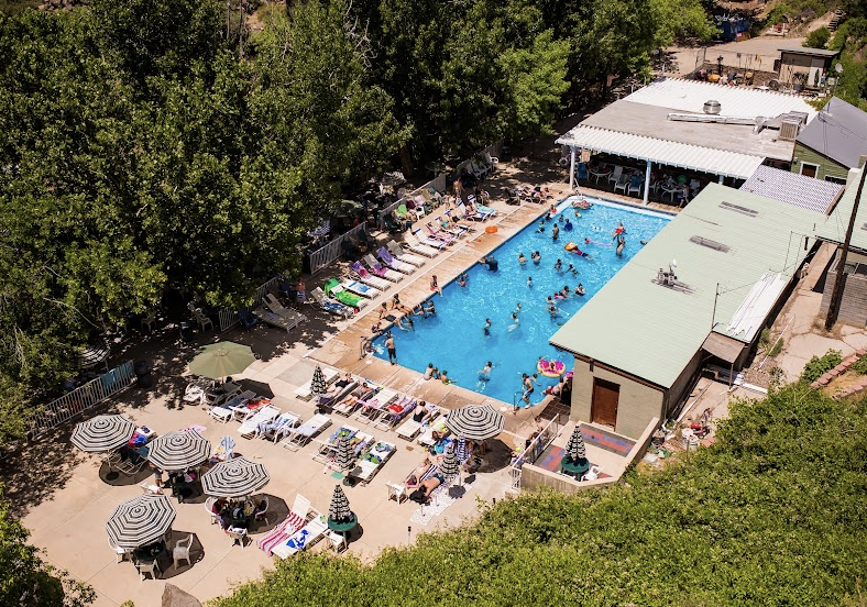 This Small-Town Historic Pool And Resort In Utah Is Like Your Own ...