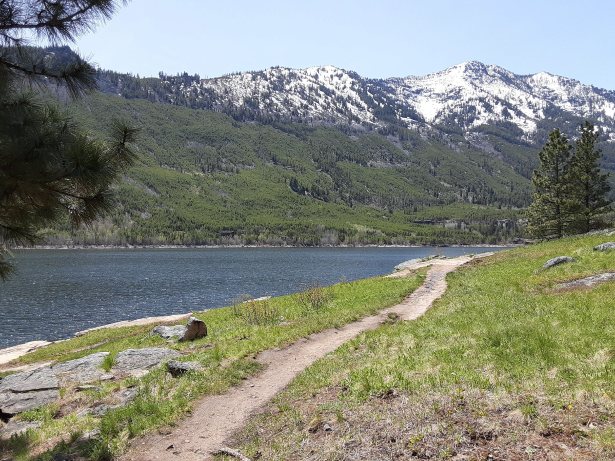 Enjoy A Peaceful Adventure On The Lake Como Trail In Montana