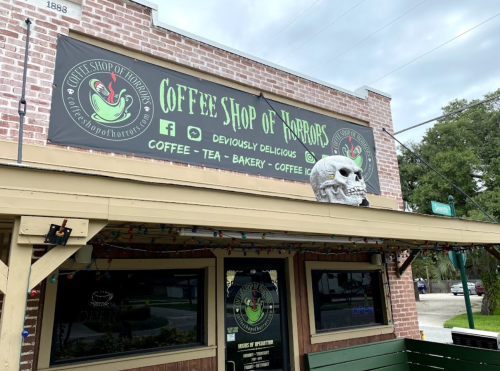 Coffee Shop Of Horrors Is A Horror-Themed Coffee Shop In Florida