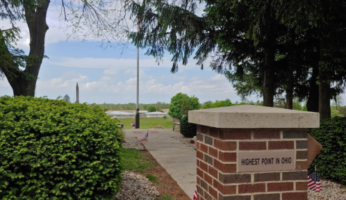 Drive To Campbell Hill: Highest Point In Ohio