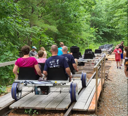 Go Rail Biking In New Hampshire With This Unique Experience