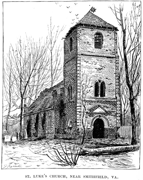 St. Luke's Church: One Of The Oldest Churches In Virginia