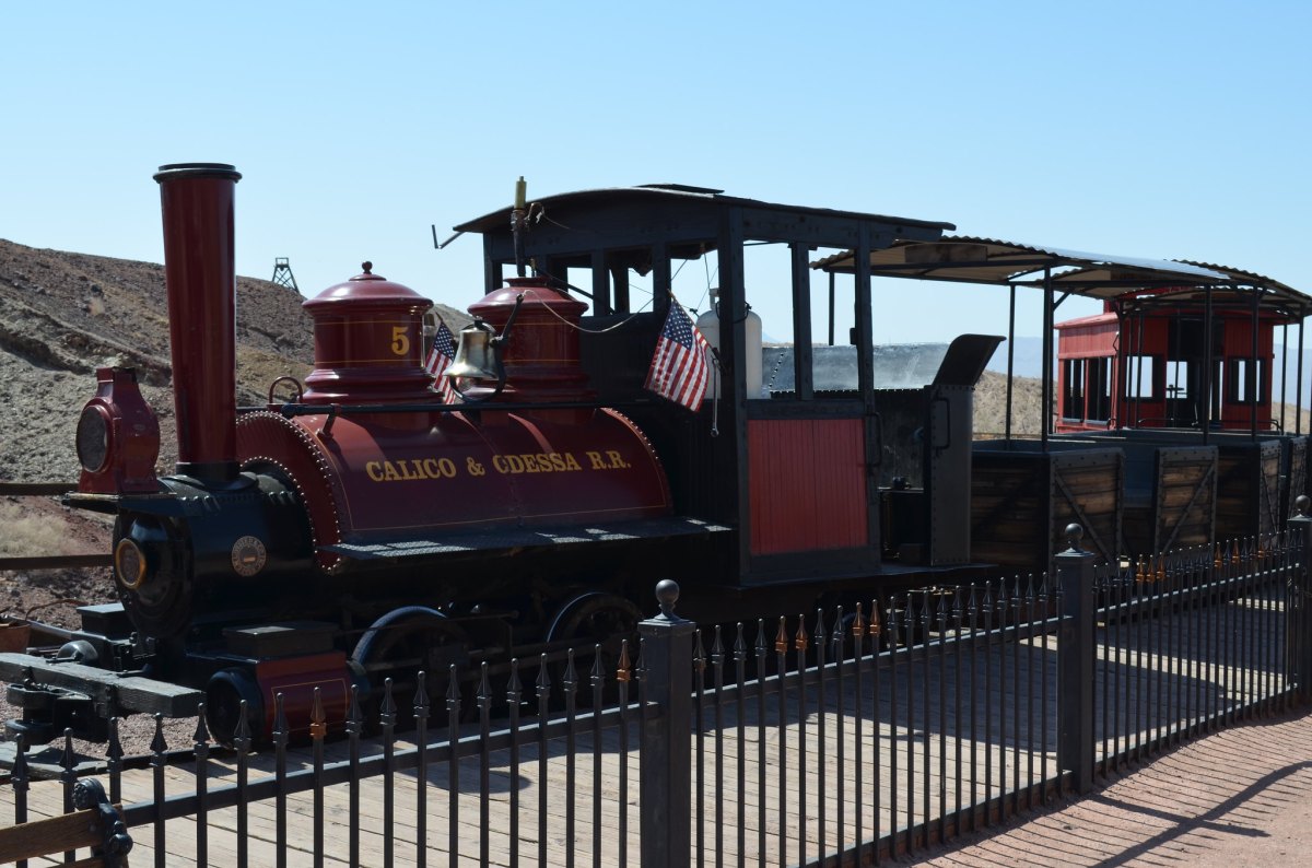 Calico & Odessa Railroad Is A Majestic Mountain Train In SoCal