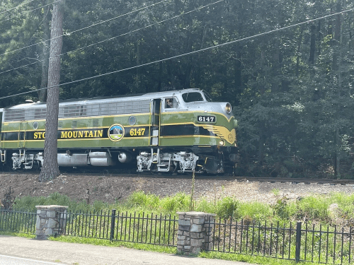 The Stone Mountain Scenic Railroad in Georgia Is A Thrill