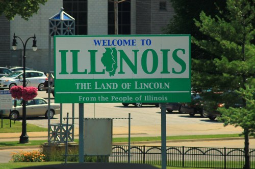 The Best Sight In The World Is The Welcome To Illinois Sign