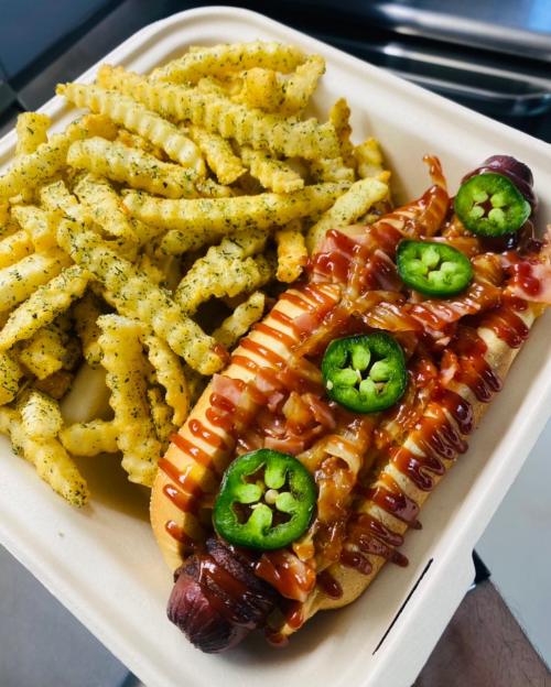 Reindeer Hot Dogs In Alaska: Grab One From A Street Vendor