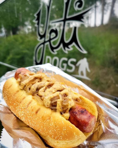 Reindeer Hot Dogs In Alaska: Grab One From A Street Vendor