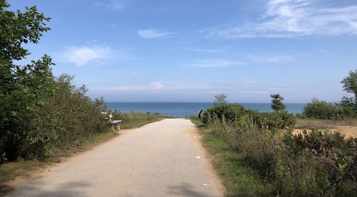 A Sandy Path Leads To One Of The Best Beaches In Wisconsin