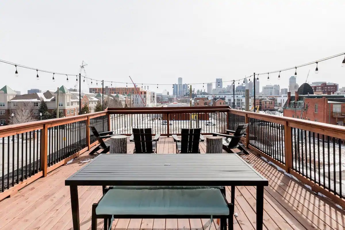 This Stunning Detroit Airbnb Comes With Its Own Private Terrace For ...
