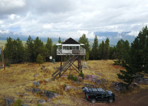 Stay in Montana's Fire Lookout Towers for Stunning Views
