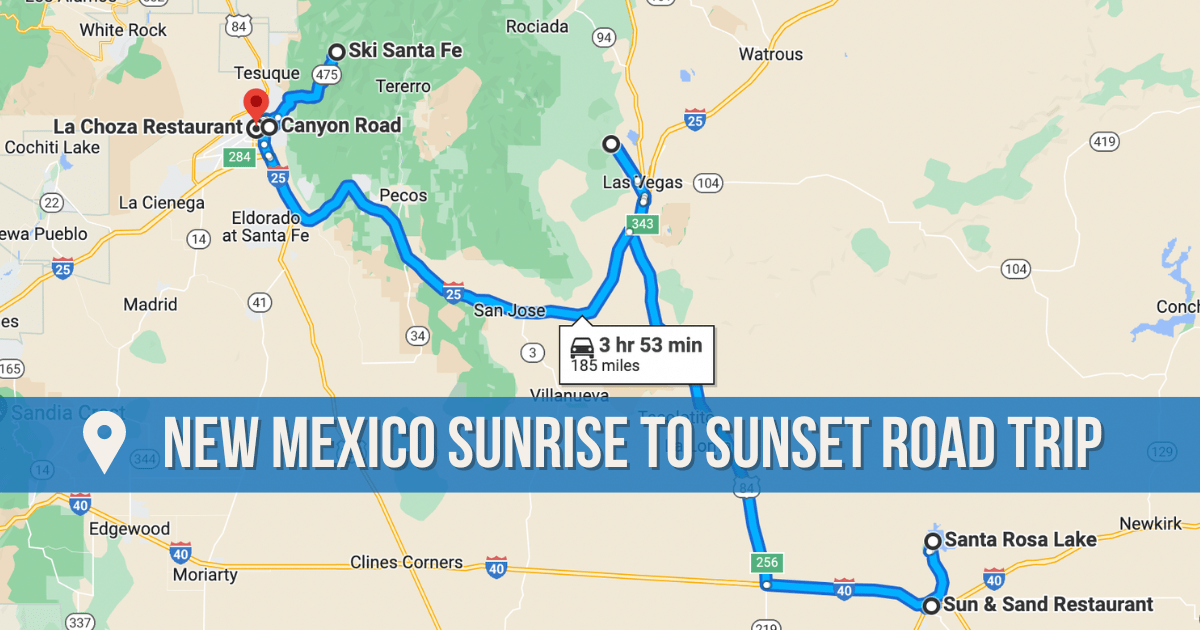 Take This Epic One-Day Road Trip In New Mexico