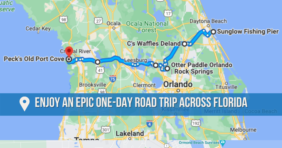 This Epic One-Day Road Trip Across Florida Is Full Of Adventures From ...