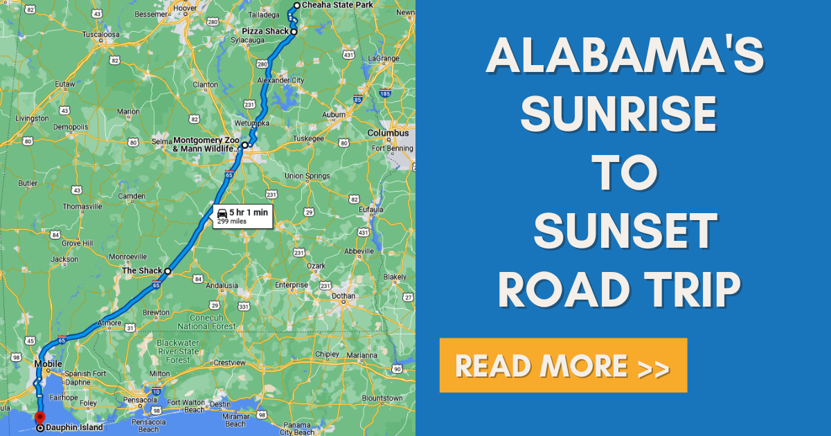 See The Best Sunrises In Alabama On This Amazing Road Trip