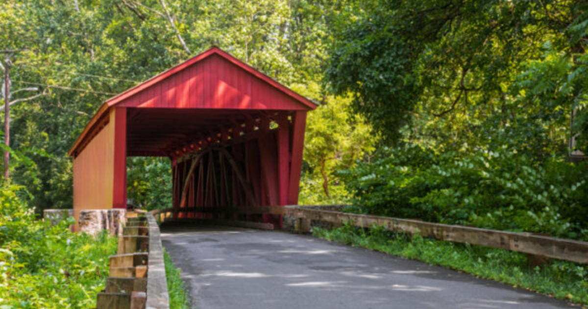 One Of The Most Haunted Bridges In Maryland, Jericho Covered Bridge Has ...